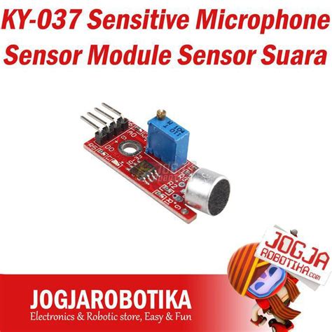 Jual Ky 037 Sensitive Microphone Sensor Module Sensor Suara Shopee Indonesia