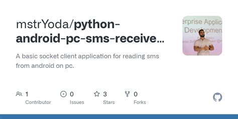 Github Mstryodapython Android Pc Sms Receive Send A Basic Socket Client Application For