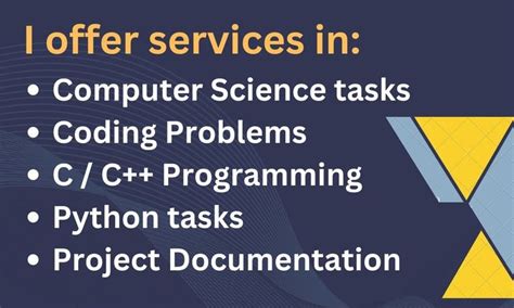Help You In C Cpp C Sharp Projects Javascript And Python Programming