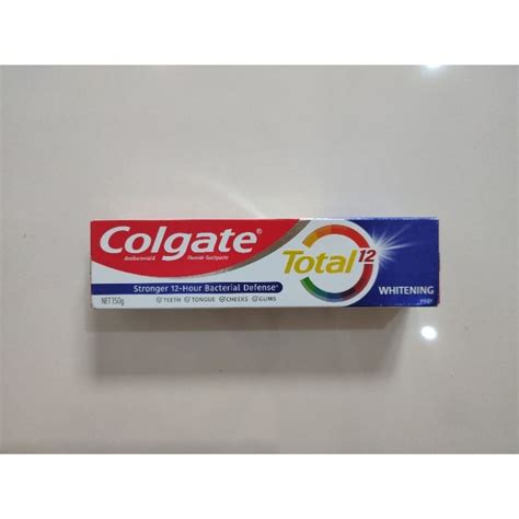 Jual Colgate Total 12 Whitening 150 G Expired Date 0525 Shopee