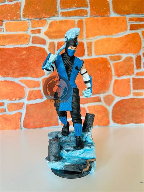 Sub Zero Figuresub Zero Figurinesubzero Statuemortal Kombatmkxmk11 Etsy