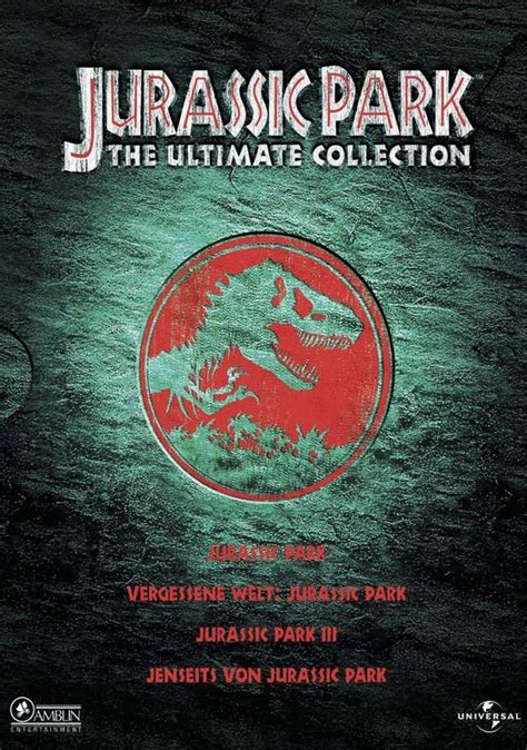 Jurassic Park Ultimate Trilogy 1993 2001 4 Dvdsboxset Gebraucht