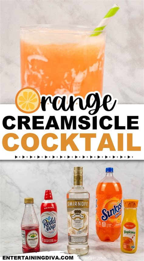 Easy To Make This Orange Creamsicle Cocktail Is So Delicious Creamy