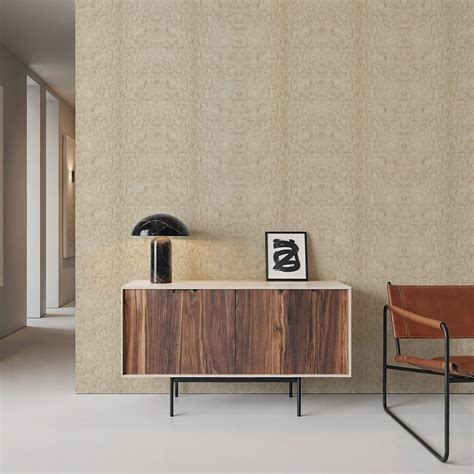 Burl Wood Ecru Wallpaper 100 Pvc Free And Non Toxic