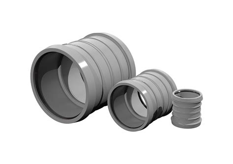 Double Socket Pp For Smooth Wall Pipes