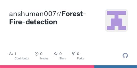 Github Anshuman007rforest Fire Detection