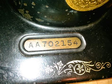 Where Is The Serial Number On A Singer Sewing Machine Located At Keira