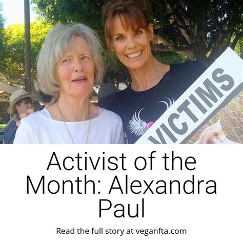 Vegan Activist Alexandra Paul Activist Alexandra Alexandra Actress
