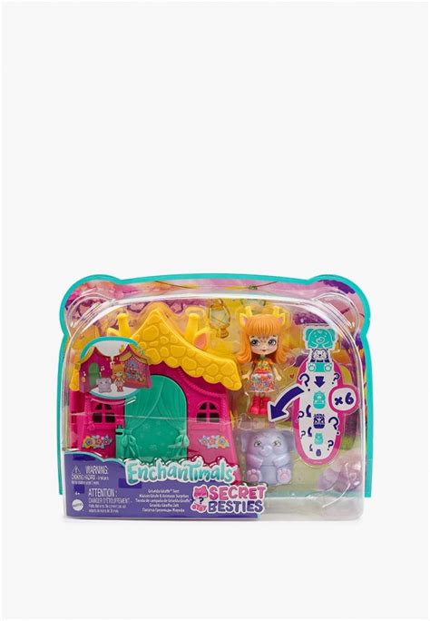 Кукла Enchantimals Набор игровой Enchantimals Домик-сюрприз Гризельды ...