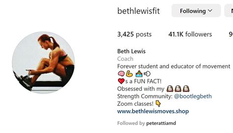 Thomas Dayspring On Twitter Thanks Ranbir For The Correct Beth Lewis Instagram Link See Below