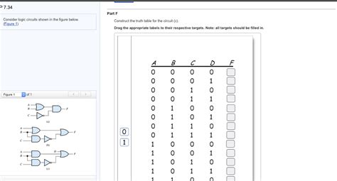 Solved P 734 Part A Consider Logic Circuits Shown In The
