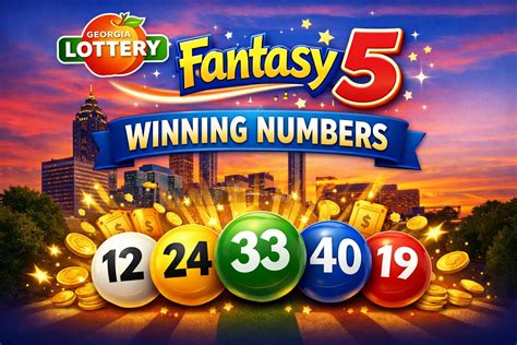 Winning Numbers For Georgia Ga Fantasy 5 June 2026
