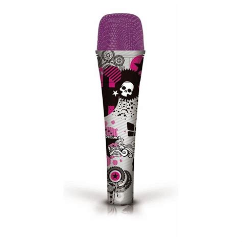 Jammin Pro Pink Graffiti Handheld Mic K Mic001 Jammin Mic Graffiti