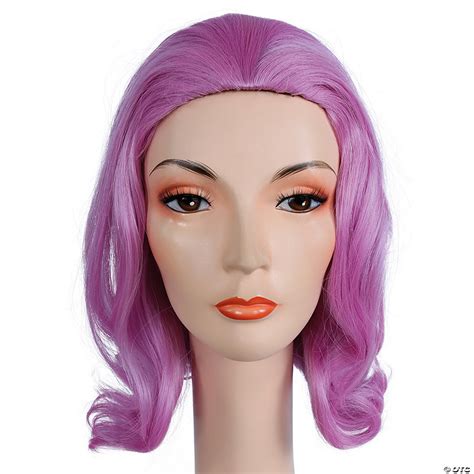 Pale Purple 1960s Prom Pageboy Wig Halloween Express