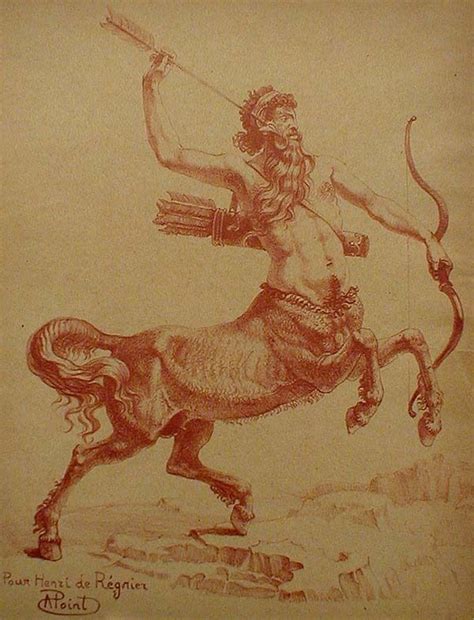 Le Centaur Chiron Greek Mythology Art Centaur Mythology Art