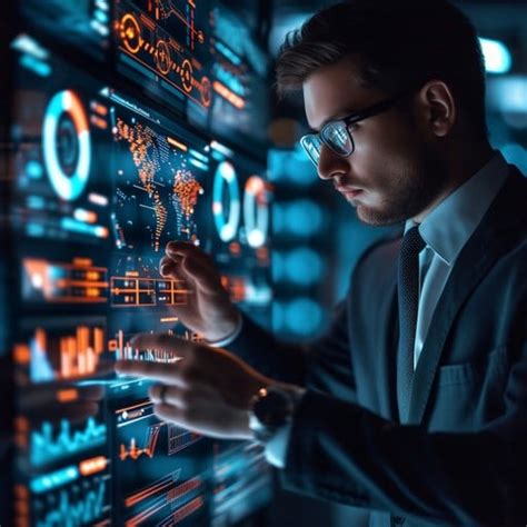 Free Futuristic Data Analysis Image Technology Business Data