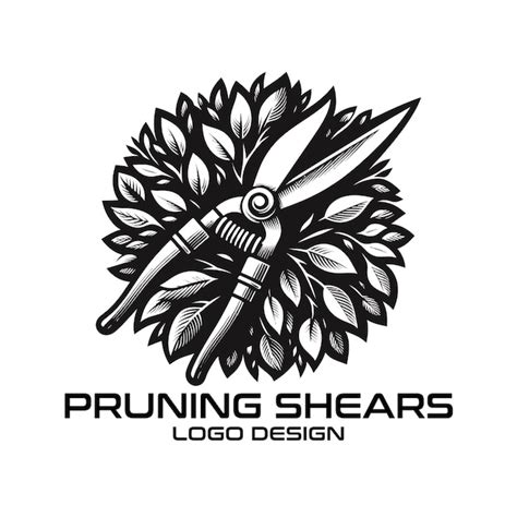 Premium Vector Pruning Shears Vector Logo Design