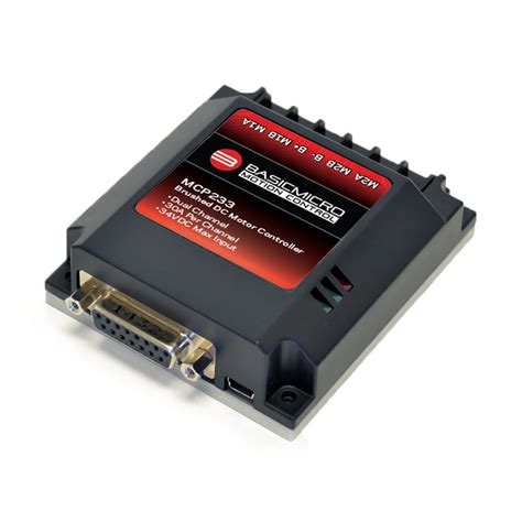 Mcp233 Dual 30a 34vdc Advanced Motor Controller