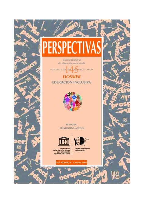 Pdf Educación Inclusiva International Bureau Of Education Clementina Acedo