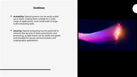 Optical Computing Technology Computer Sciencepptx