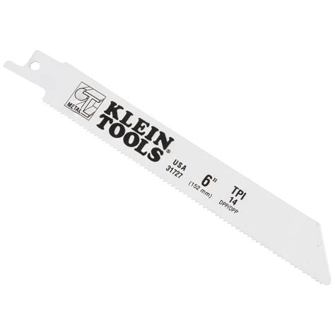 Reciprocating Saw Blades 14 Tpi 152 Mm 5 Pack 31727 Klein Tools