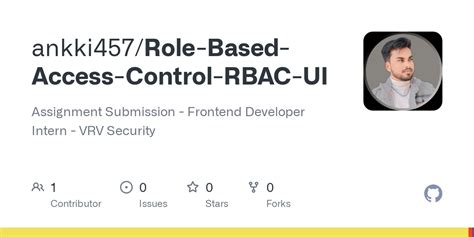 Github Ankki457 Role Based Access Control Rbac Ui Assignment Submission Frontend Developer
