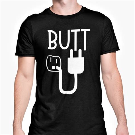 Butt Plug T Shirt Rude Funny Novelty T Joke Present For Friend Gay Humour Christmas Present S