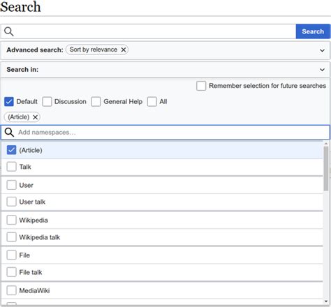 Help Searching Wikipedia