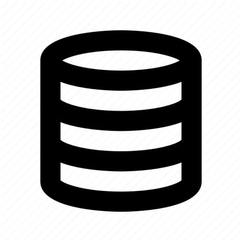 Data Database File Storage Icon Download On Iconfinder