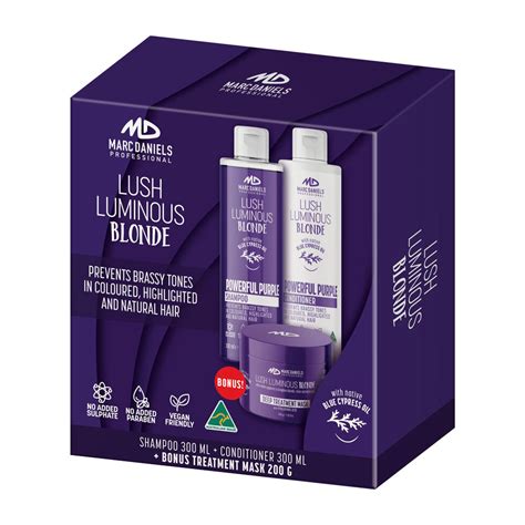 Marc Daniels Ultimate Powerful Purple Blonde Set Corner Chemist