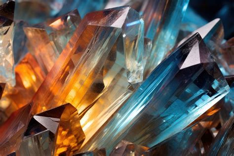 Crystal Texture Crystal Gemstone Mineral Free Photo Rawpixel