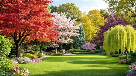 Deciduous Trees Mossy Street