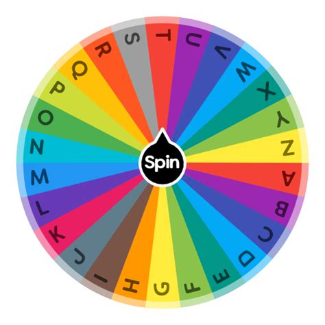 Alphabet Battle Spin The Wheel Random Picker