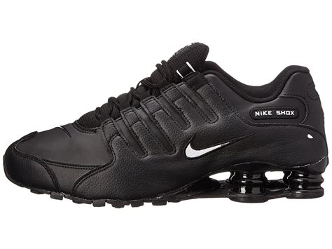 Nike Shox Nz Eu in Black (Black/White/Triple Black) | Lyst