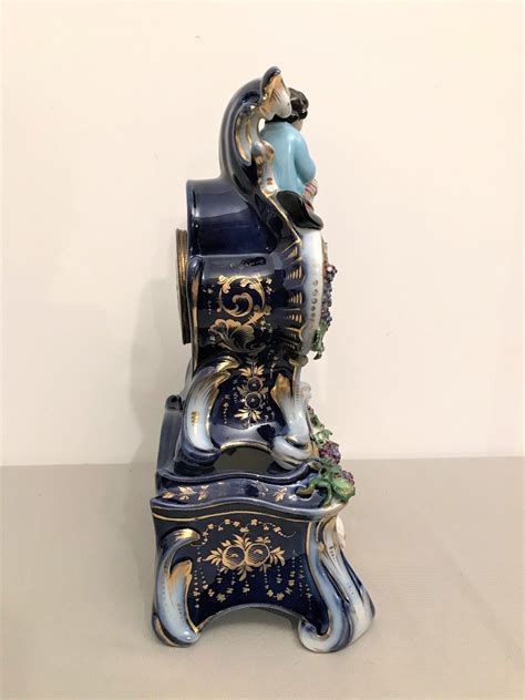 Proantic Jacob Petit Porcelain Clock Xixth Century