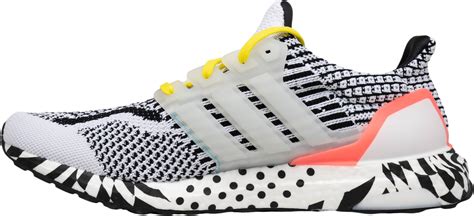 Adidas Ultraboost 50 Dna Multi Pattern White Black For Sale