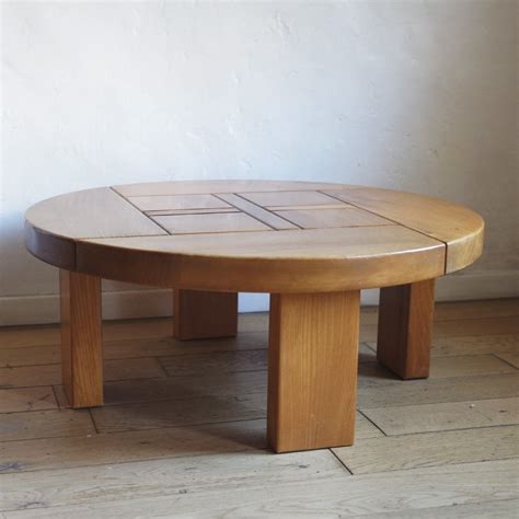 Table Basse Ronde En Orme Le Kot