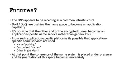 Row 9 Implications Of Dns Encryption Pdf Web Hosting Internet