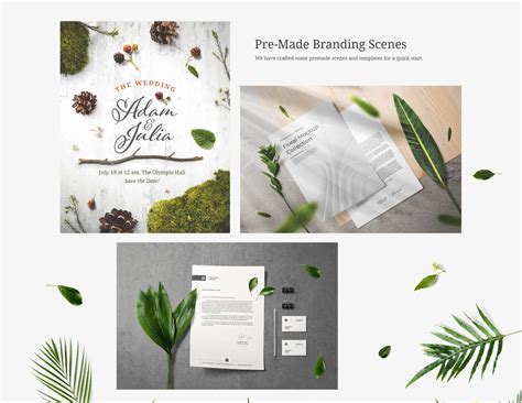 Floral Mockup Collection Behance