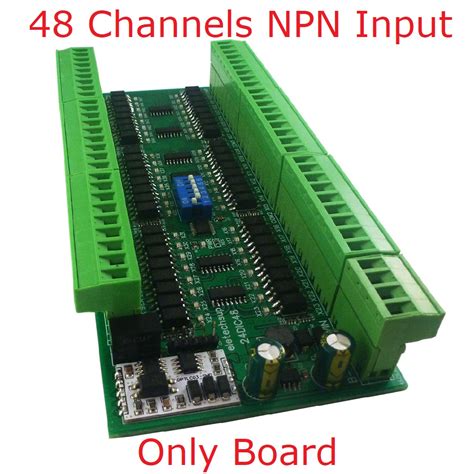 24dic48 48ch Di Npn Digital Switch Plc Io Expansion Board 3000vdc