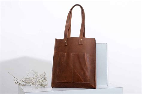 Premium Leather Tote Bag Manufacturer In India Custom Tote Bags