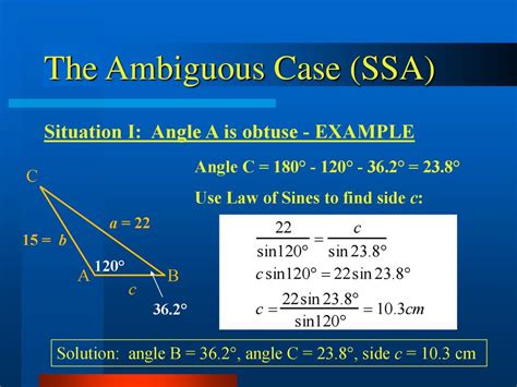 Notes Law Of Sines Ppt Download