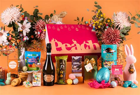 The Eggstra Special Easter Hamper With Prosecco Peach Hampers