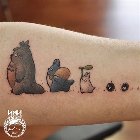 61 Studio Ghibli Tattoos Inspired By Miyazaki Films Bored Panda