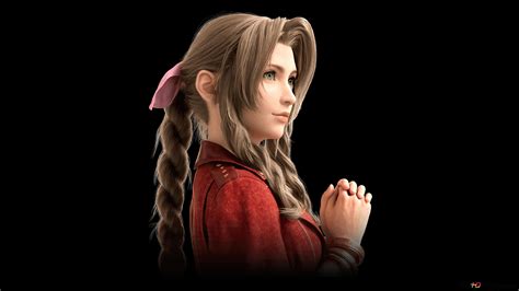 Aerith Gainsborough Final Fantasy Vii Remake Video Game 4k