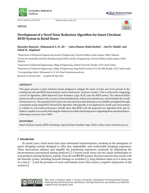 pdf development of a novel noise reduction algorithm for smart