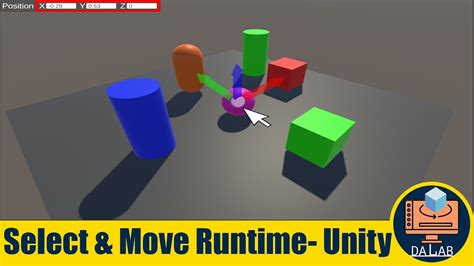C Script And User Interface To Select And Move Object At Runtime In Unity YouTube