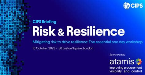 Attending Cips Workshop On Procurement Risk And Resilience Richard Leslie Posted On The Topic