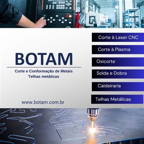 Metalurgica Telhas Oxicorte Cortealaser Corteedobradeaço Aço Piracicabaserviços Botam