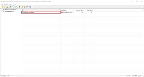 Encrypted Archives Eset Endpoint Encryption Quick Start Guide 1